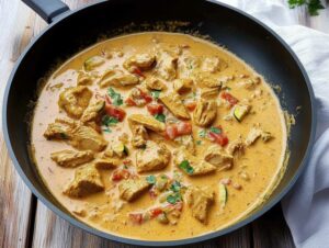 Putengulasch mit Paprika und Zucchini - Quick Recipes