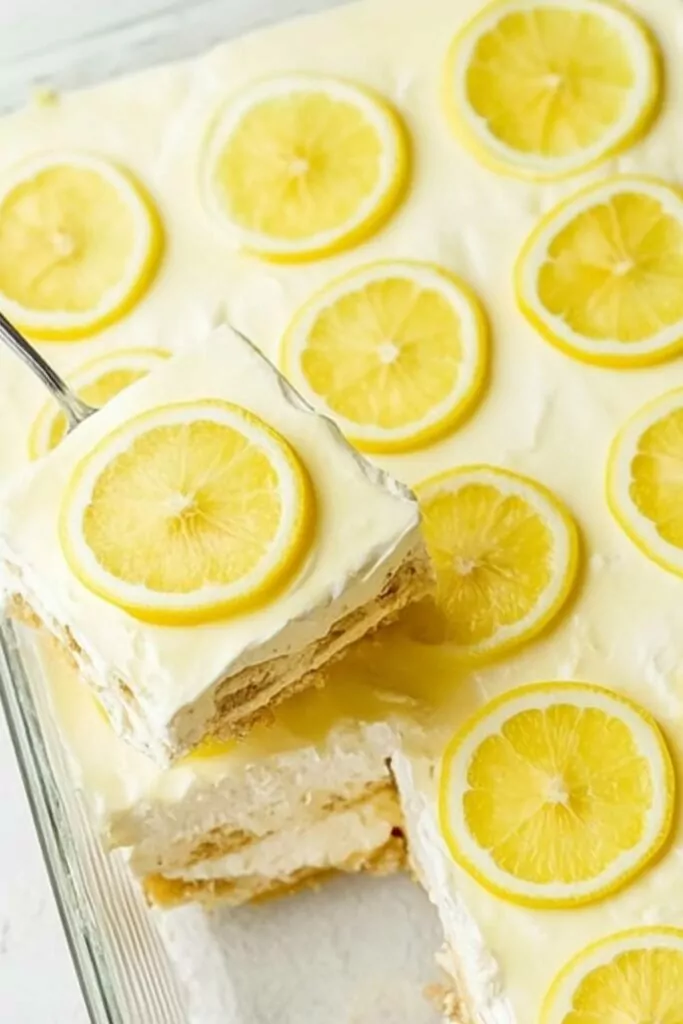 No-Bake Lemon Eclair Dessert - Quick Recipes