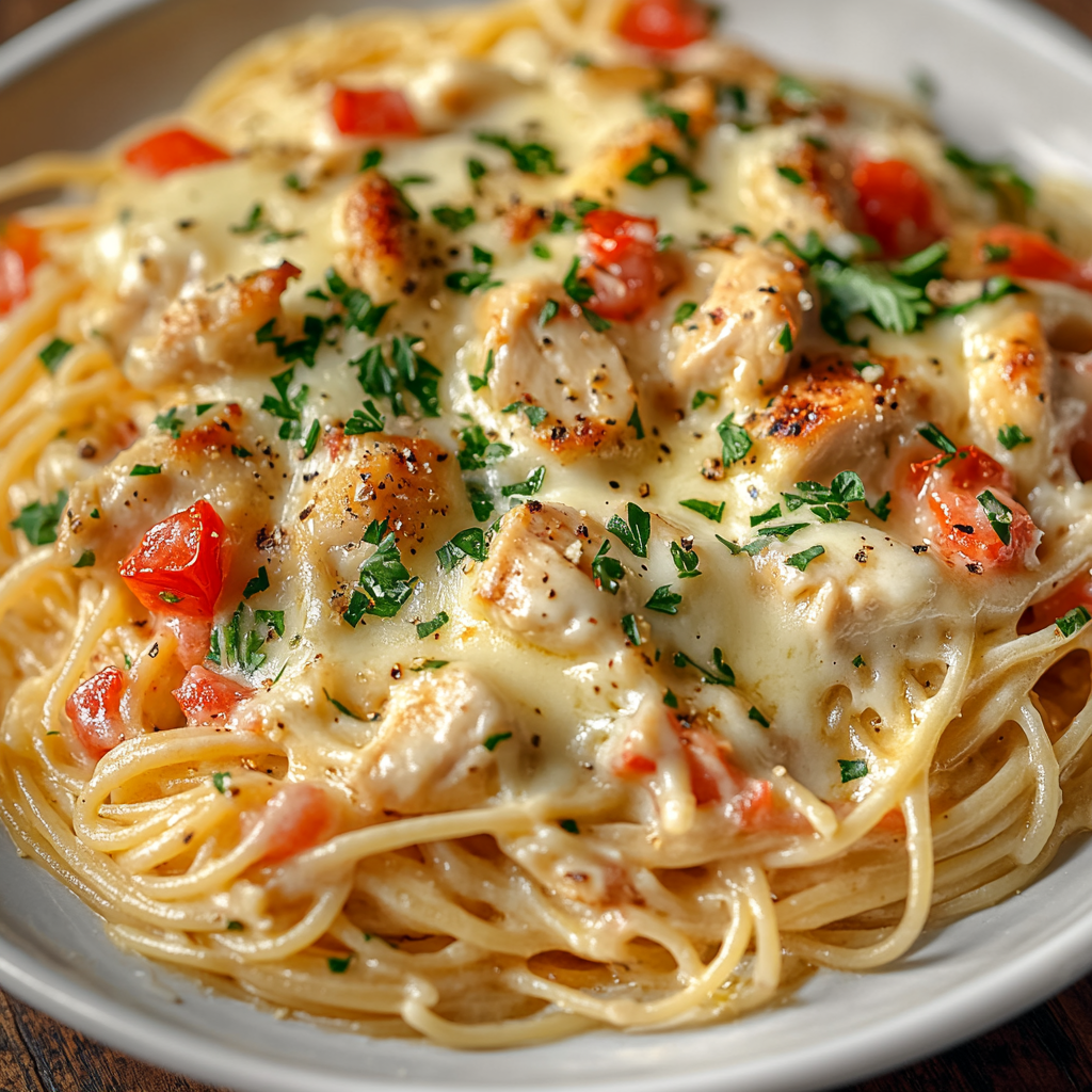 Chicken Spaghetti - Quick Recipes