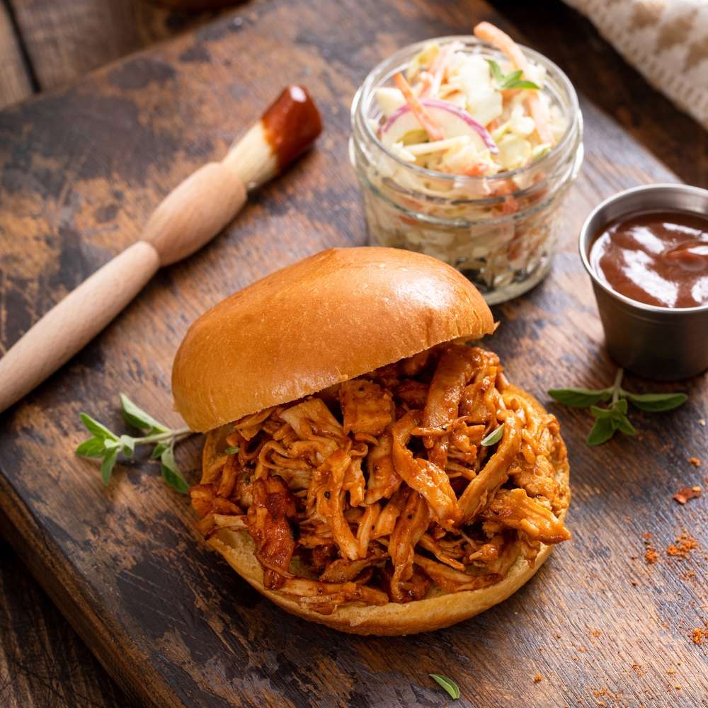 Pulled Chicken Sandwiches - Quick Recipes